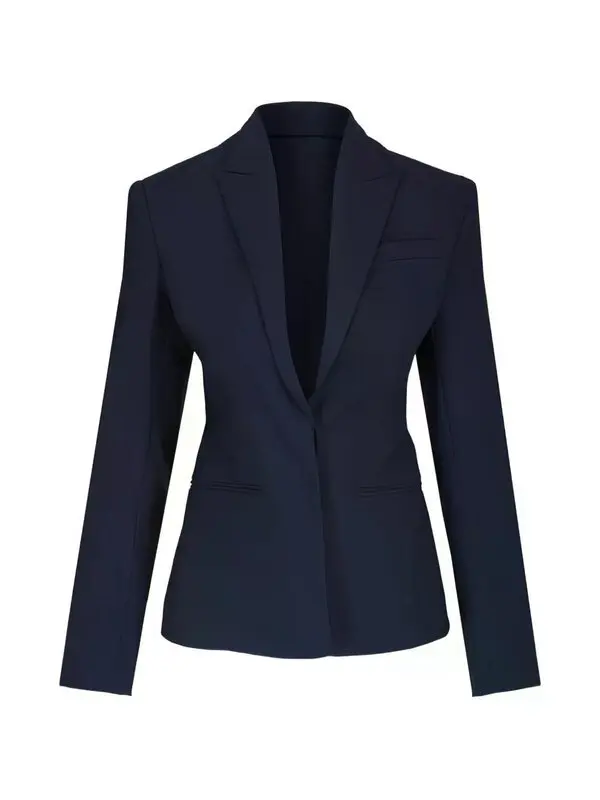 TWP Peak-lapel Single-breasted Blazer - Blue