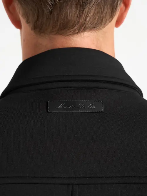 Manière De Voir Kairo Neoprene Trucker Jacket
