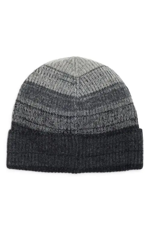 Nordstrom Marled Wool Blend Beanie - Grey Multi