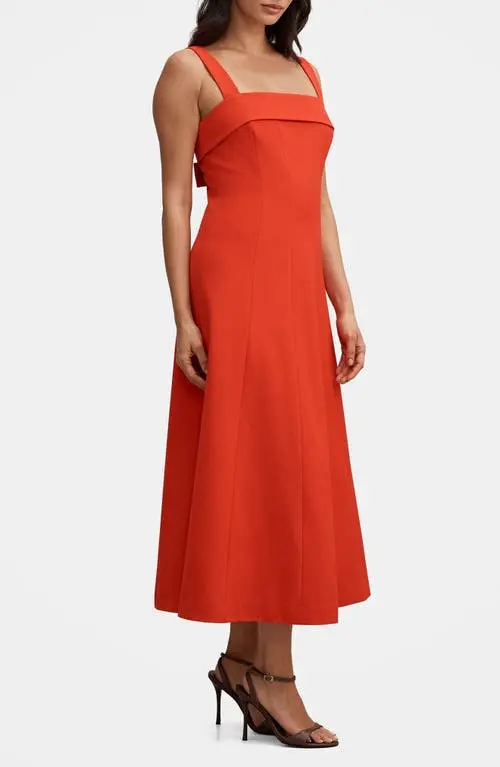 EVER NEW Harriet Bow Back Midi Dress