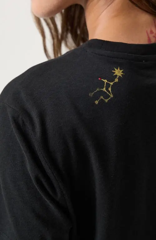 Spiritual Gangster Virgo Mercury Graphic T-shirt - Black