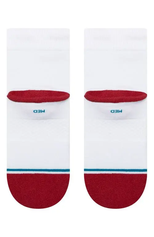 Stance Naughty Or Nice Cotton Blend Quarter Socks