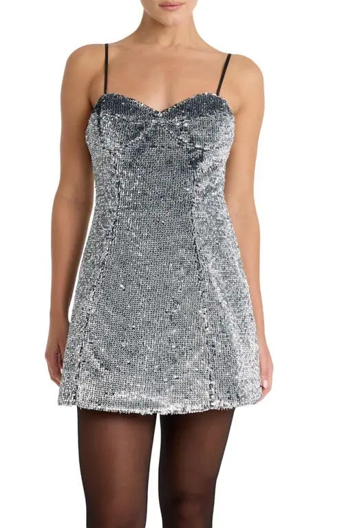 Bardot Marcello Sequin Minidress
