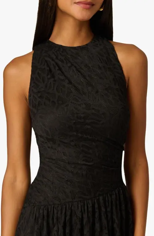 Adrianna Papell Stretch Lace Midi Dress