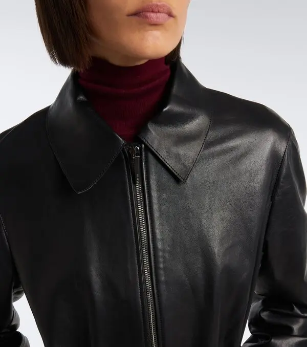 JOSEPH Tullia Leather Jacket