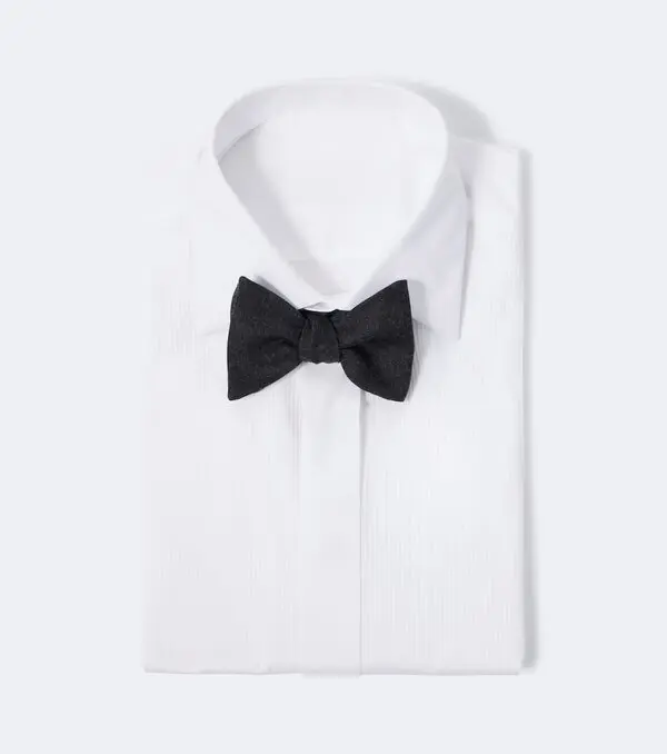 Brunello Cucinelli Virgin Wool Bow Tie