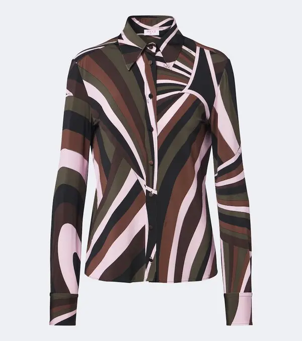 Emilio Pucci Iride Jersey Shirt