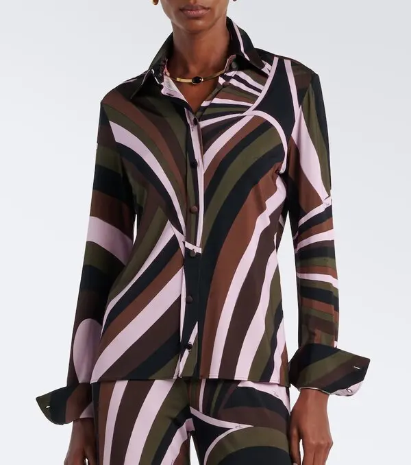 Emilio Pucci Iride Jersey Shirt