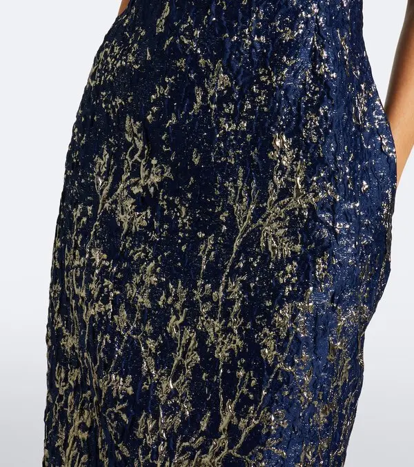 Simkhai Virette Jacquard Cocktail Dress