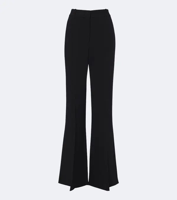 NILI LOTAN Effy Flared Pants - Black
