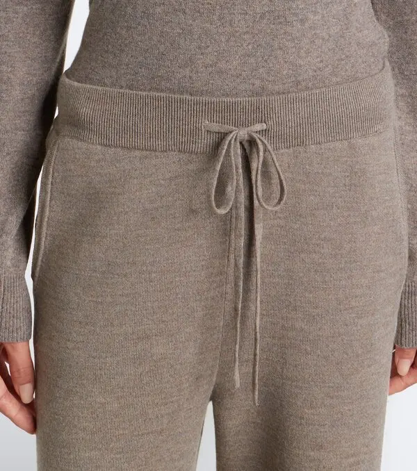 Fusalp Nymira Knitted Wool-blend Sweatpants