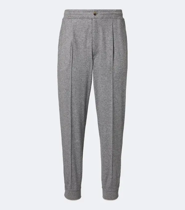 Brunello Cucinelli Cashmere Slim Pants