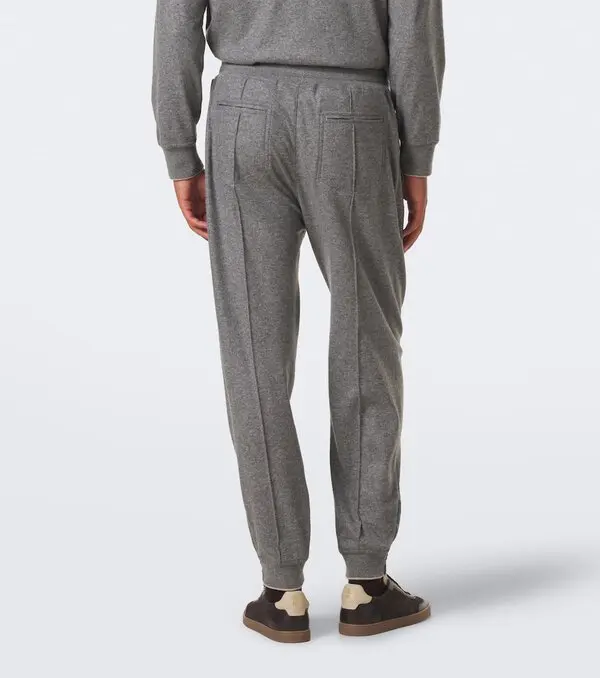 Brunello Cucinelli Cashmere Slim Pants