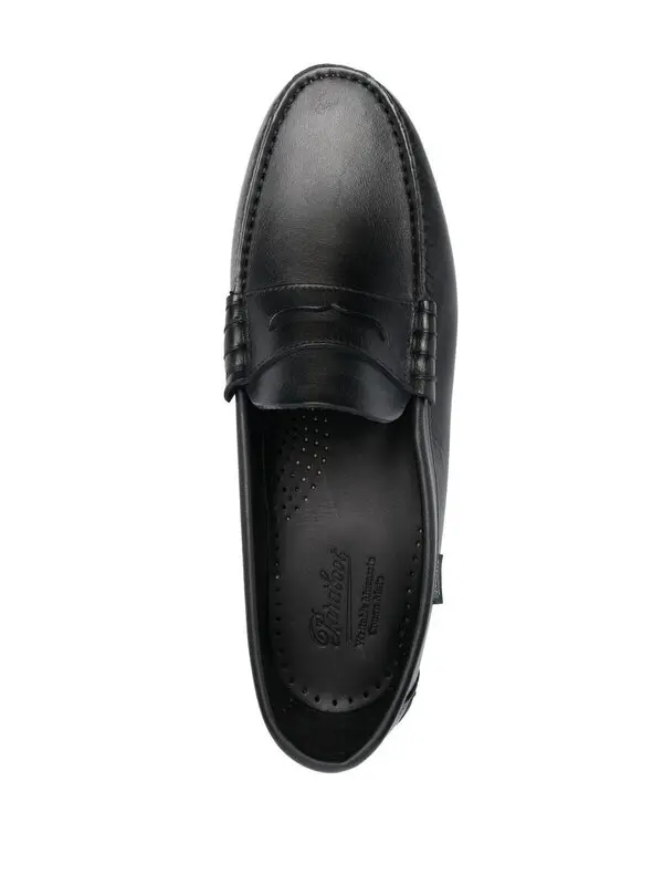 Paraboot Mocassini Coraux In Pelle Liscia - Black