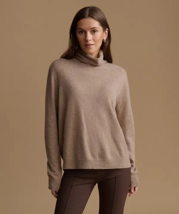Jenni Kayne Flynn Cashmere Turtleneck Top