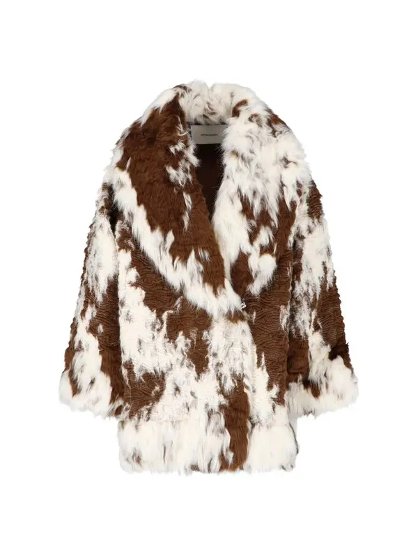 ENTIRE STUDIOS Faux Fur Coat "heft