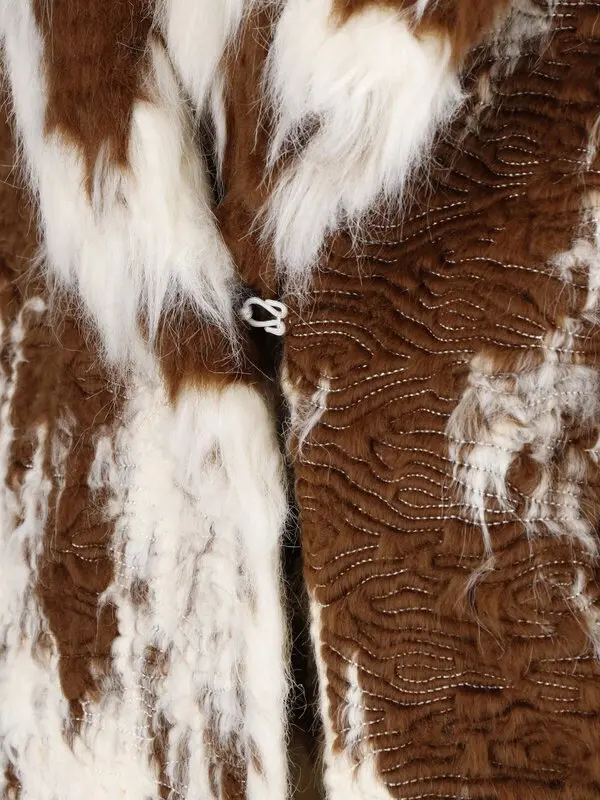 ENTIRE STUDIOS Faux Fur Coat "heft
