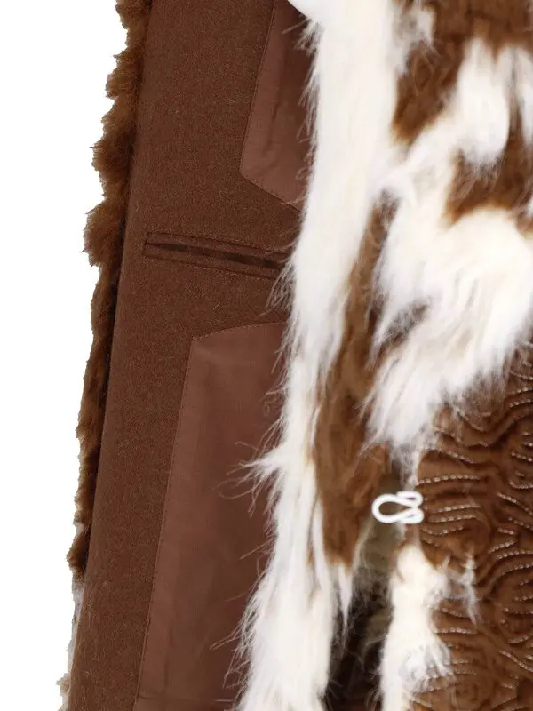 ENTIRE STUDIOS Faux Fur Coat "heft