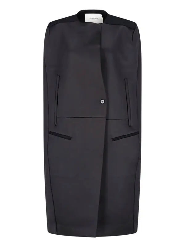 ENTIRE STUDIOS Coat "box - Black