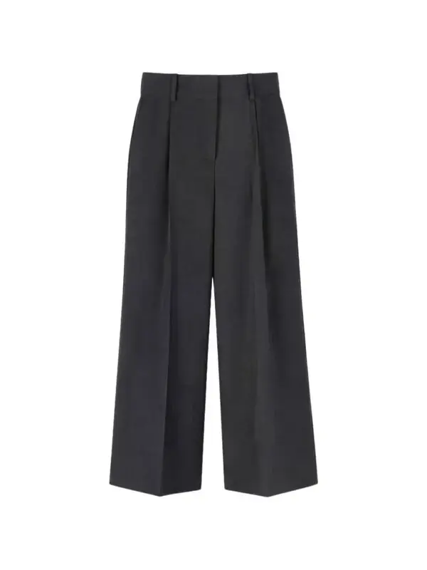 P.a.r.o.s.h Pleat-detail High-waisted Trousers