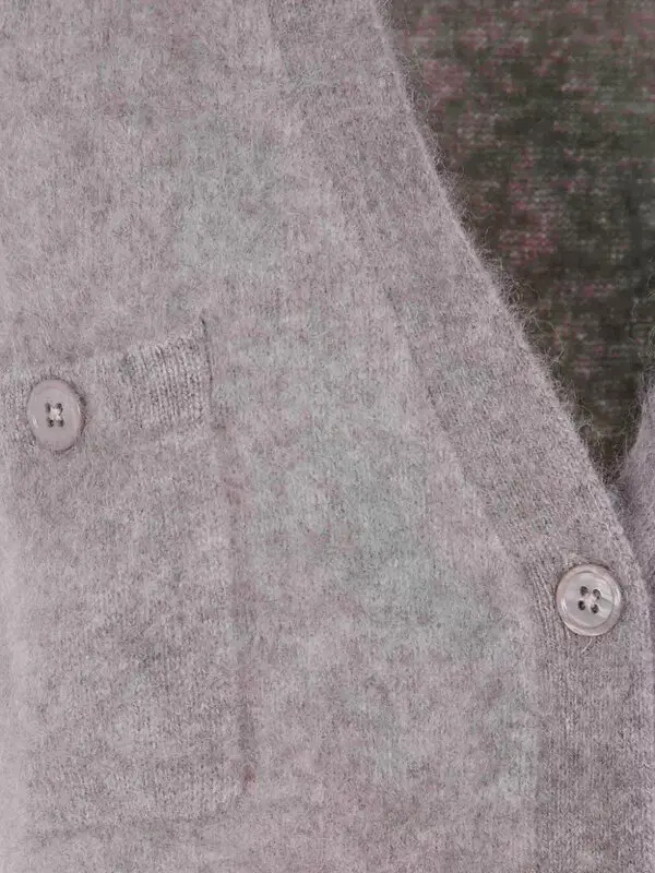 P.a.r.o.s.h Button-up Sleeveless Cardigan