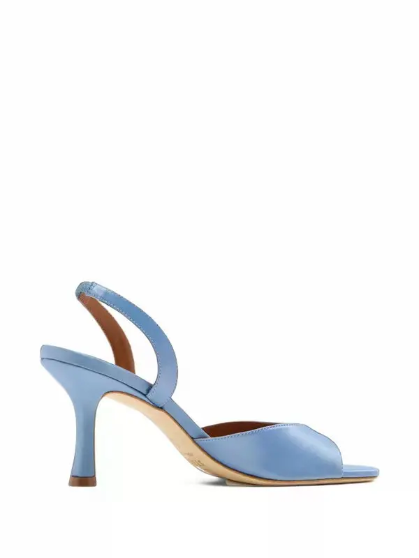 Staud Brigitte Satin Slingback Pumps