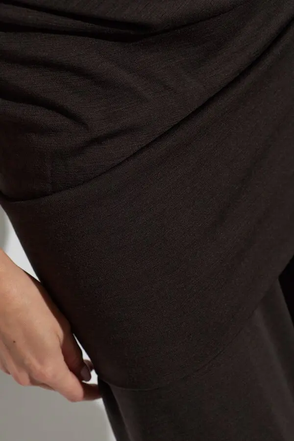 LEMAIRE Asymmetrical Dress With Draping At The Waist