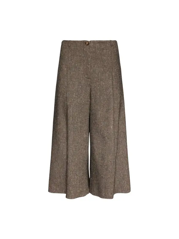 ELENA MIRO` Tweed Stretch Skirt-pants