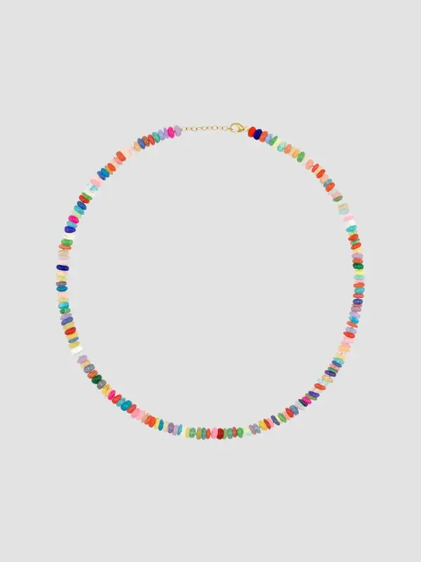 Jia Jia Solel 14k Yellow Gold & Opal Bead Necklace