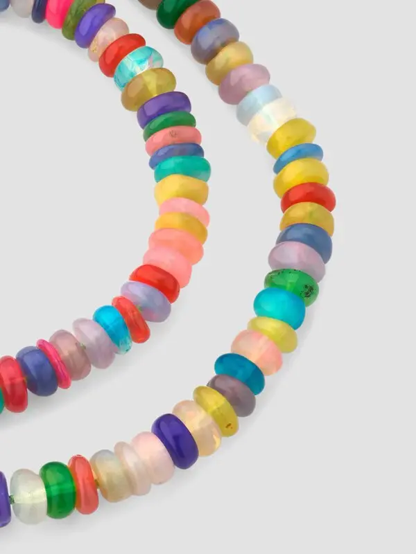 Jia Jia Solel 14k Yellow Gold & Opal Bead Necklace