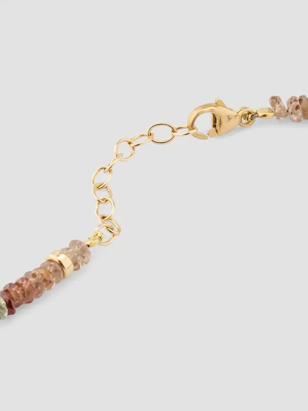 Jia Jia Light Rainbow 14k Yellow Gold & Sapphire Beaded Necklace