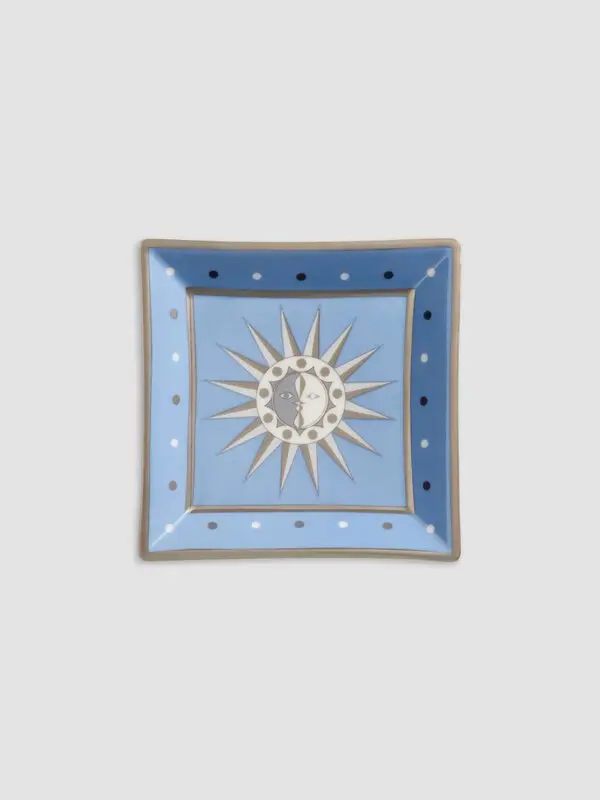 Jonathan Adler Soleil Porcelain Square Catchall Tray