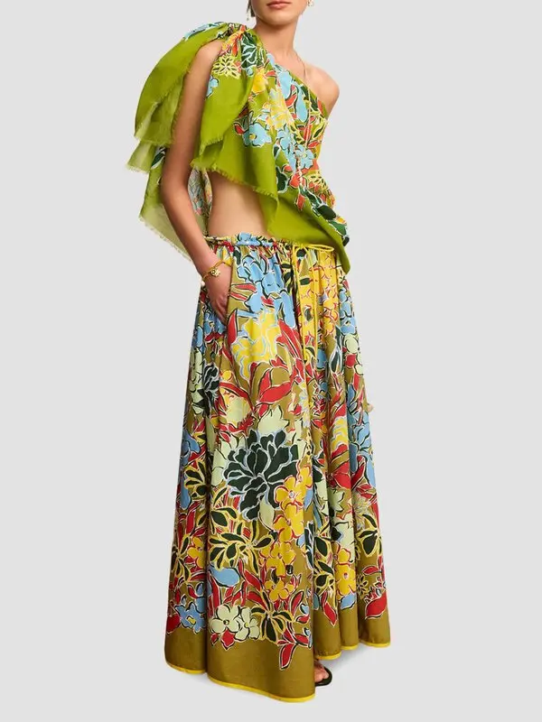 ALEMAIS Solstice Floral Cotton Pareo