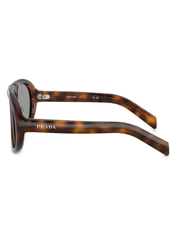 Prada 56mm Aviator Sunglasses