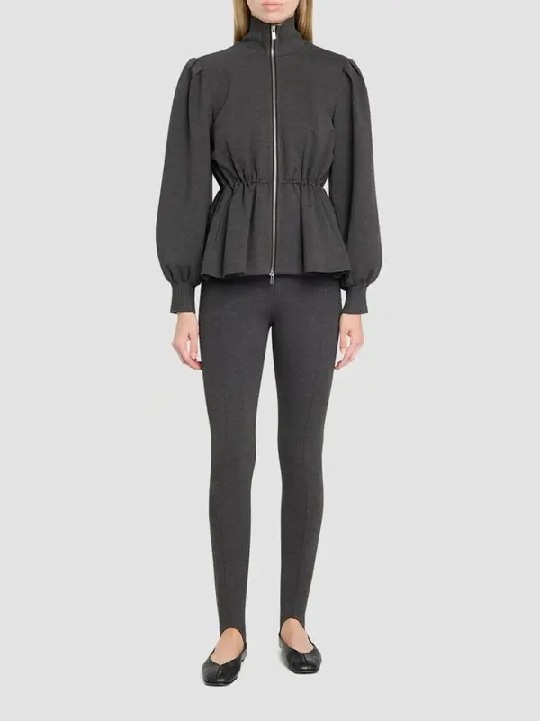 TOCCIN Ida Zip-front Drawstring Jacket