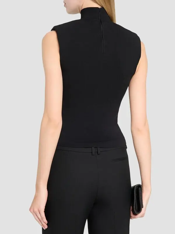 TOCCIN Diala Compact Knit Sleeveless Top