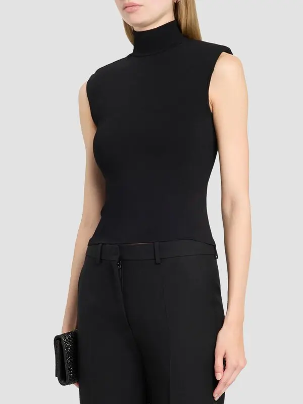 TOCCIN Diala Compact Knit Sleeveless Top