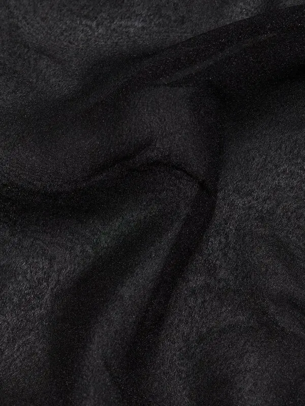 Rosetta Getty Sheer Turtleneck Long-sleeve T-shirt