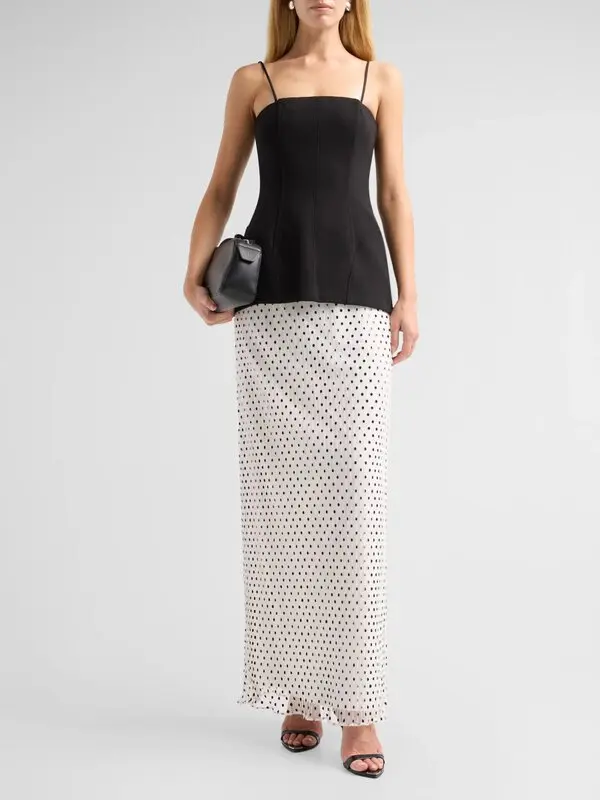 Black Halo Lunara Maxi Dress