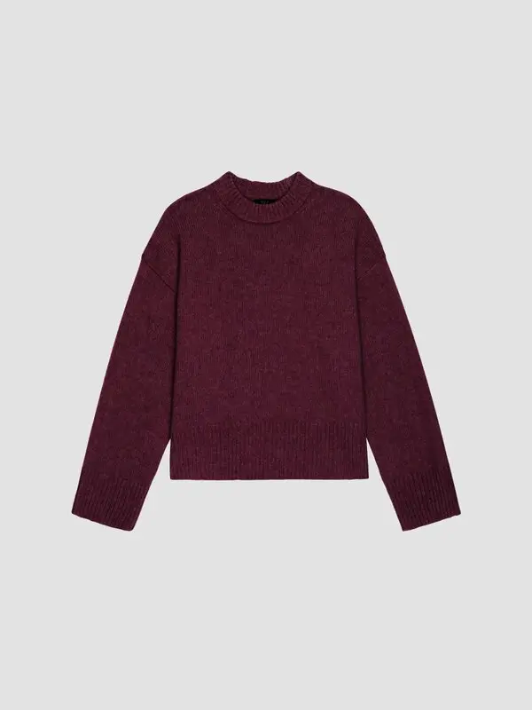 Rails Miranda Cashmere-silk Sweater - Wine
