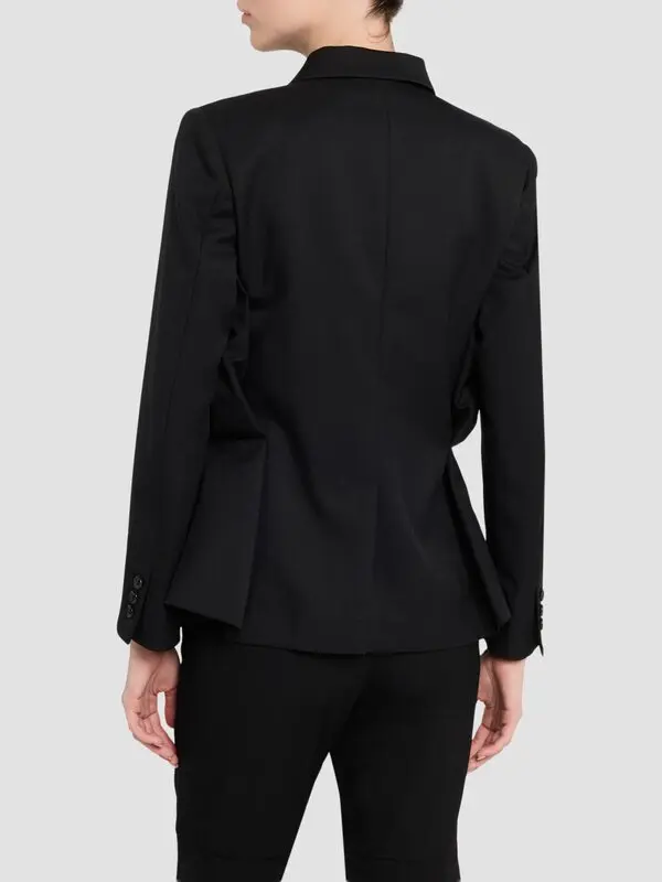 Comme Des Garçons Satin Three-button Jacket