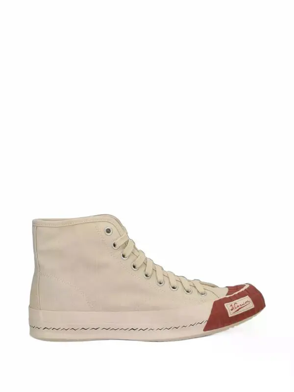 Visvim Skagway Hi Sneakers - Neutrals