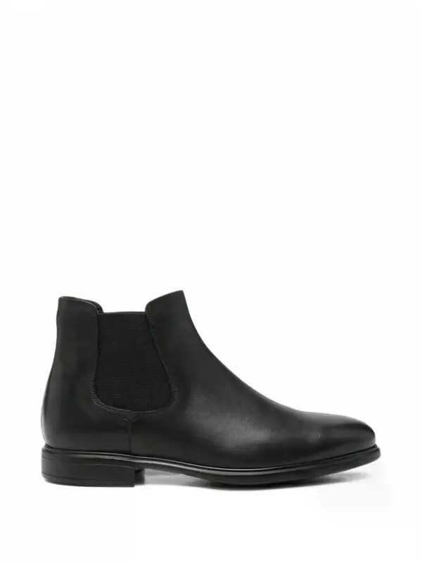 Fratelli Rossetti Leather Chelsea Boots - Black