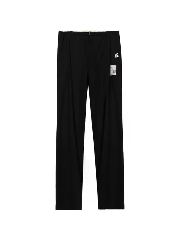 Mihara Yasuhiro Twill Flare Pants - Black