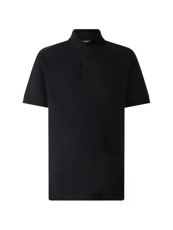 Roberto Cavalli Logo-embroidered Polo Shirt - Black
