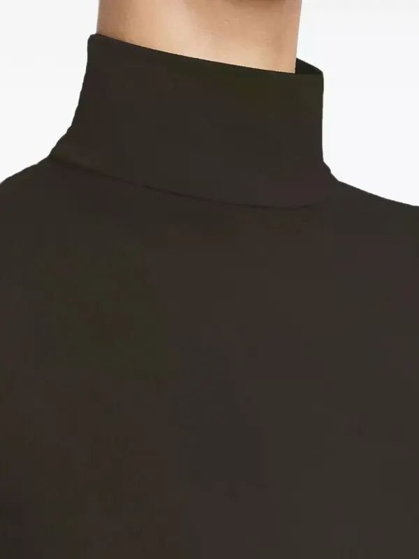 Wolford Turtleneck Long-sleeve Bodysuit - Brown