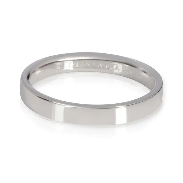 Tiffany & Co. 3mm Flat Band - Platinum