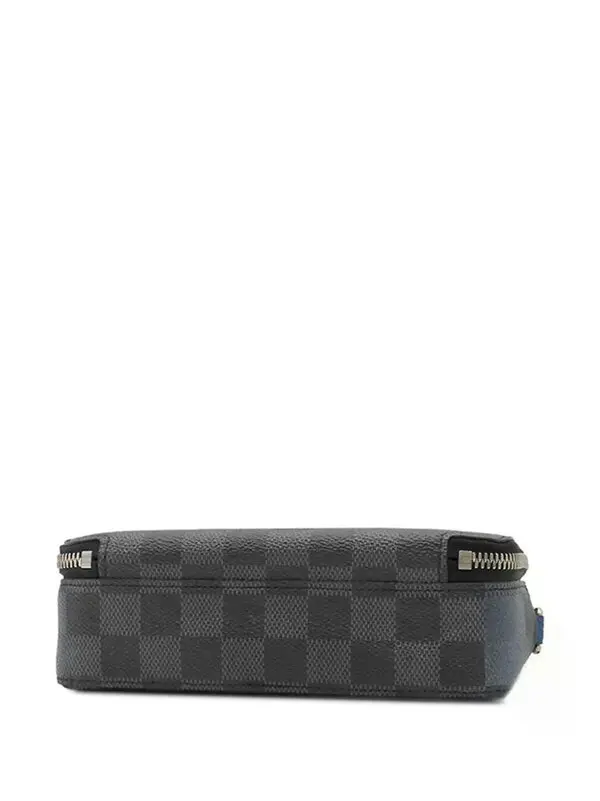 LOUIS VUITTON 2021-2026 Damier Graphite Giant Alpha Wearable Wallet Crossbody Bag