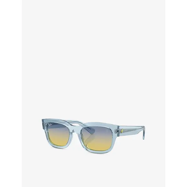 Ray-ban Rb2228m Scuderia Ferrari Square-frame Acetate Sunglasses