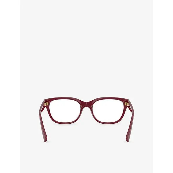 Miu Miu Mu 07zv Square-frame Injected Optical Glasses
